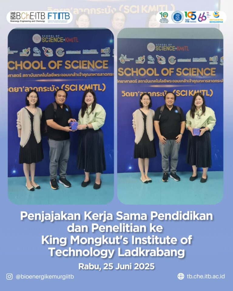 Penjajakan Kerja Sama Pendidikan dan Penelitian dengan King Mongkut’s Institute of Technology ...